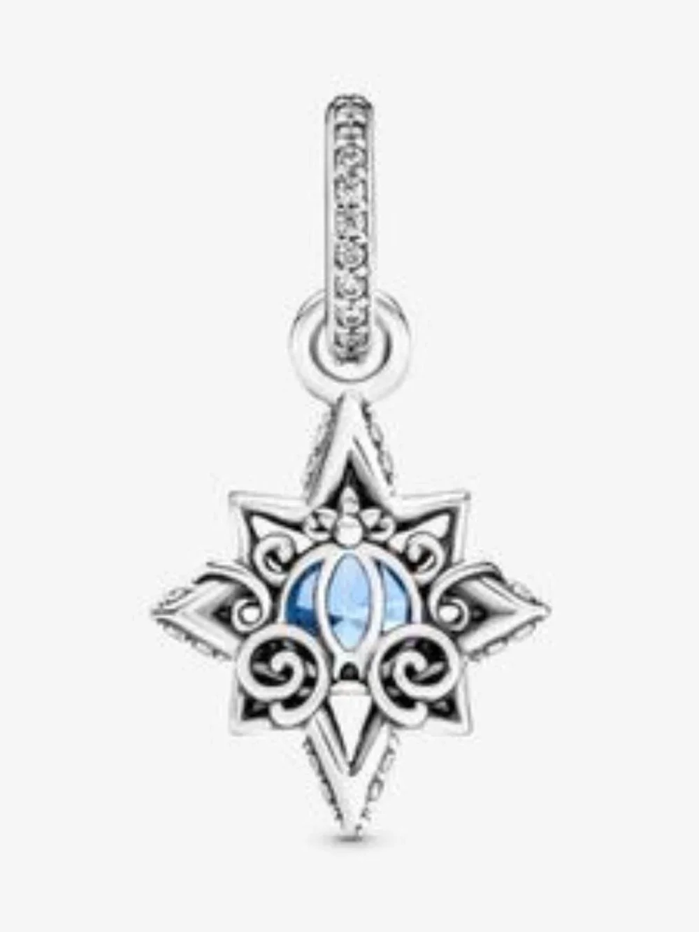 Pandora | Jewelry | Pandora Disney Cinderella Blue Star Pendant | Poshmark